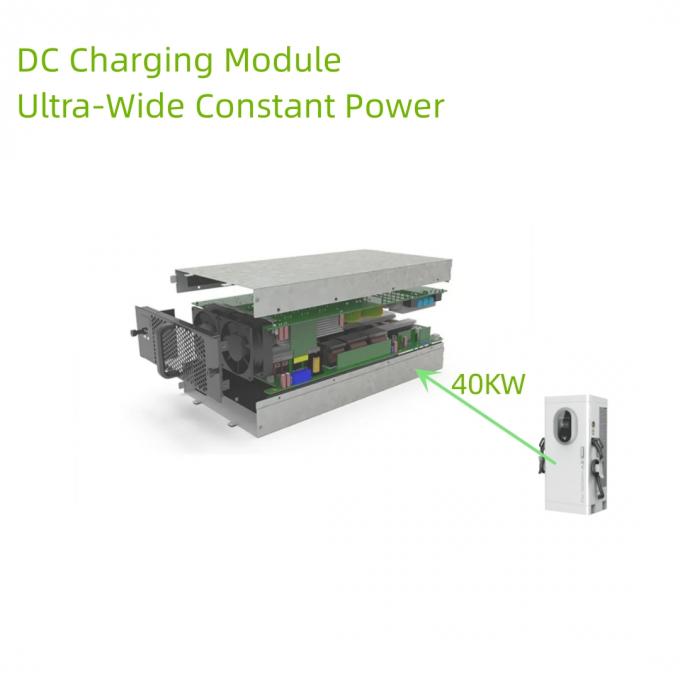 Ultra Wide Constant Power EV Charging Module 20KW 30KW 40KW Stable Output 0