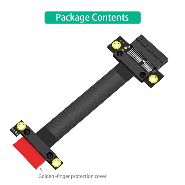 Quality PCI Express 3.0 1x para PCI-E x1 Riser Adaptador Flexible Extension PCI-E Riser for sale