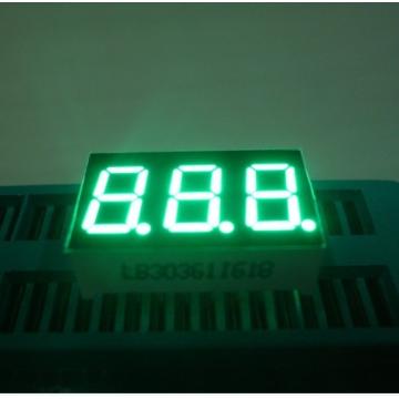 Quality 0.36 Inch Numeric LED Display , Blue 3 dight 7 Segment Led Display 80mcd - for sale
