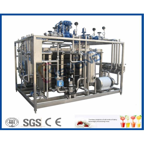 Quality High Temperature Sterilization Uht Processing Equipment , Milk Production Plant for sale