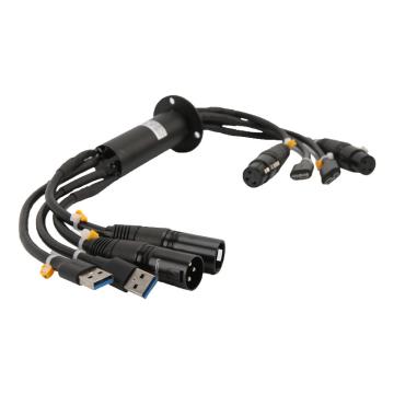 Quality HDMI IP40 60rpm Signal Slip Ring Solution Good Adaptability for sale