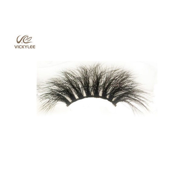 Quality Whole Strip Black 28mm Dramatic False Eyelashes for sale