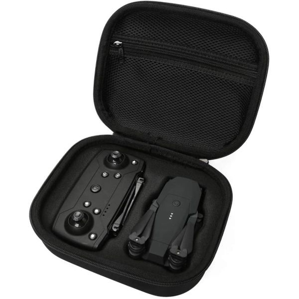 Quality Black 2 Zipper Close EVA Tool Case 1680D Polyester Silk Screen Logo for sale