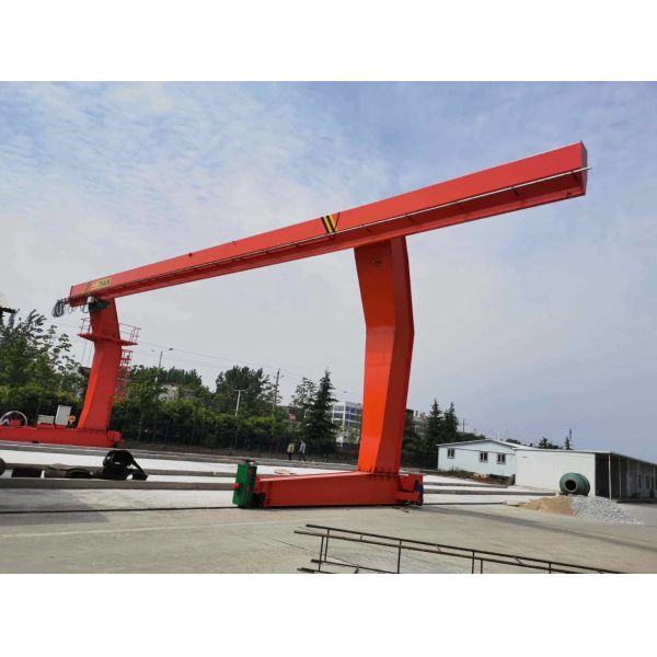 Single Girder Gantry Crane - L Leg Box Beam Double Cantilever Gantry ...