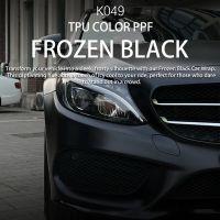 Quality K049 Frozen Black TPU Color Car Paint Protection Film Wrapping Sticker For Car for sale