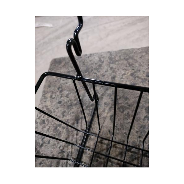 Quality 24X12X4 SHALLOW ALL PURPOSE BASEKT BLACK for sale