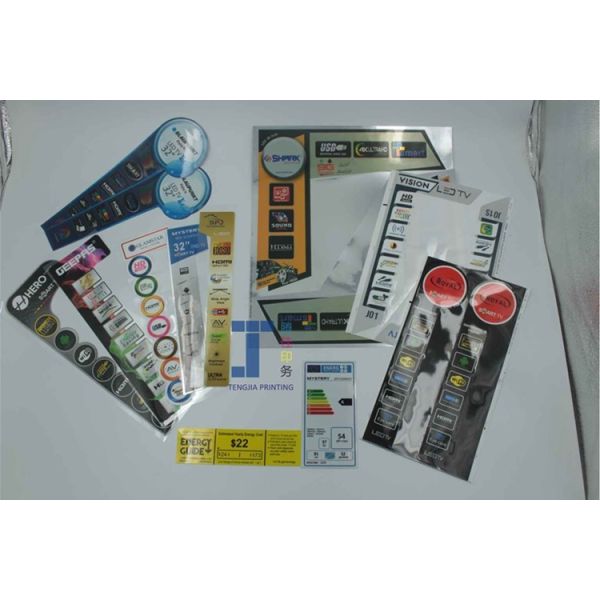 Quality Digital Printed Transparent Labels Custom See Through Stickers With Pantone Color for sale