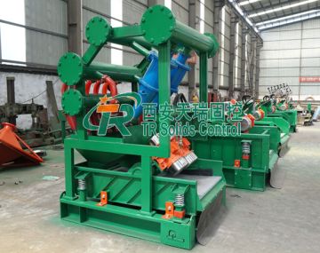 Solid control drilling mud cleaner