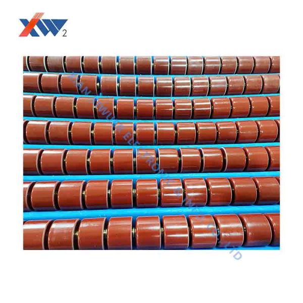 Quality 30kv 2700pF Doorknob Capacitor High Voltage Pulsed Ceramic Capacitor For Laser for sale