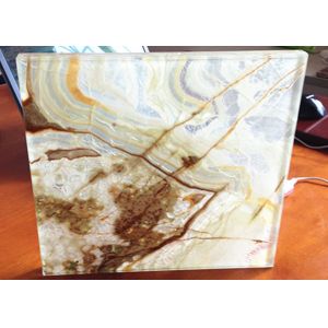 Quality Thin Onyx Laminated Glass 6.4mm Humidity Resistant for sale