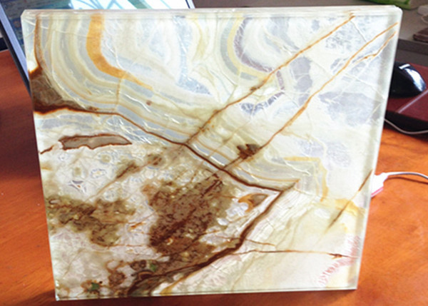 Quality Thin Onyx Laminated Glass 6.4mm Humidity Resistant for sale