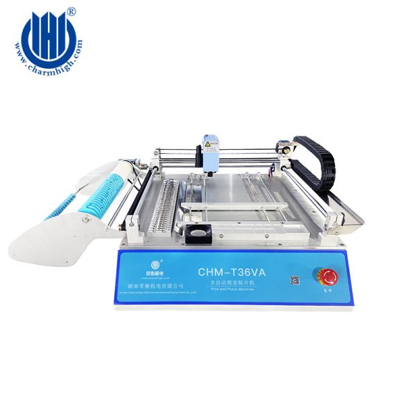 Quality CHM-T36VA Small 2 Head Desktop SMT Placement Device With Built In Vacuum Pump for sale