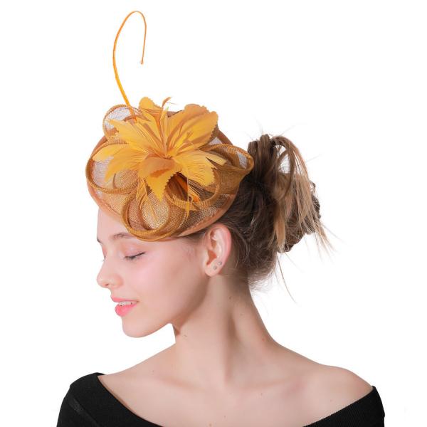 Quality 10*20 cm Party Decoration Sinamay Feather Fascinator with Quick Express Shipping for sale