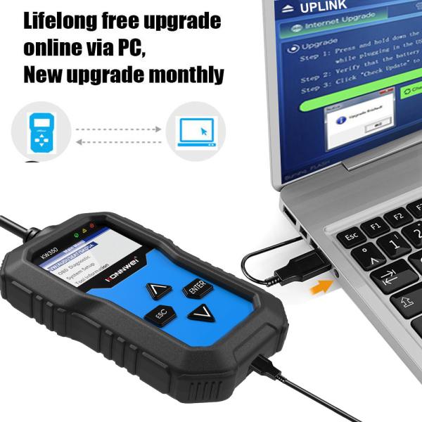 Quality Konnwei Code Reader ENG ABS AT SRS Full System Diagnostic Scanner For VAG for sale