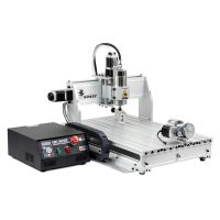 Quality 4 Axis 6040 USB Mach3 CNC Router Engraver 2.2KW With 1605 Ballscrew for sale