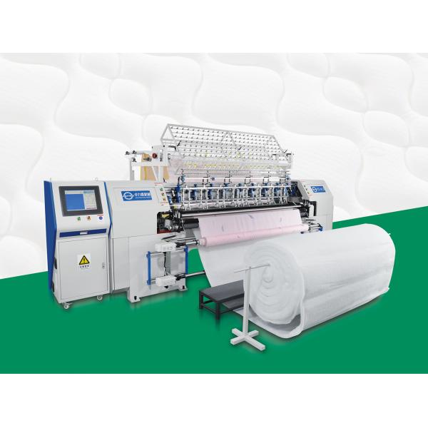 Quality 3 Needle Bar Industrial Quilting Machine Computerized ZOLYTECH for sale
