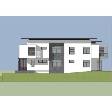 Quality Easy Build Light Steel Prefab Villa High Performance Glass Wool Insulation With for sale