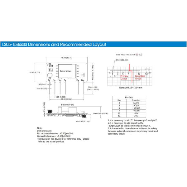 Quality LS05-15B05SS LS05-15B05SSX LS05-15B05R3 Power module for sale