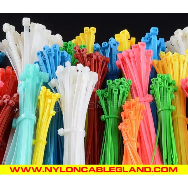 Quality Adjustable Plastic Cable Ties 80~1020mm Length, Versatile Self-locking Zip Wire for sale