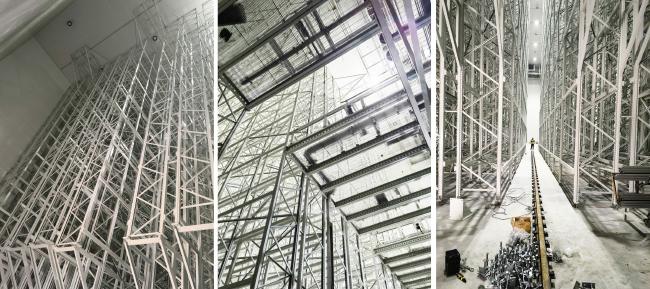 Cold Storage Warehouse Pallet Stacker Crane ASRS Logistics Center Automatic Storage And Retrieval System