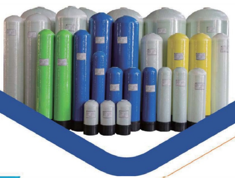 Quality 2.5'' Thread Top Opening FRP Filter Tank | 0.1-0.2 T/H Design Flow Rate​ for sale