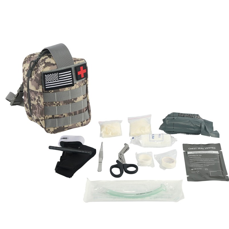 Quality Waterproof 8*6 Inch Tactical First Aid Kit 600D Nylon Medical Kit Field First Aid Kit for sale