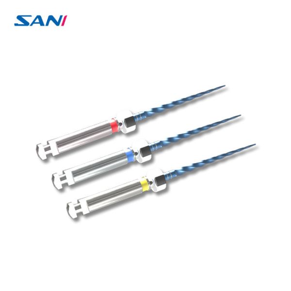 Quality Yellow Dental 21mm Niti Rotary Endo Files For Root Canal Treatmant for sale