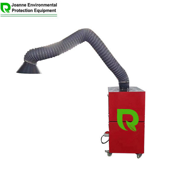 Quality Double Arm Industrial Welding Fume Extractor Smoke Extraction Unit For Welding for sale