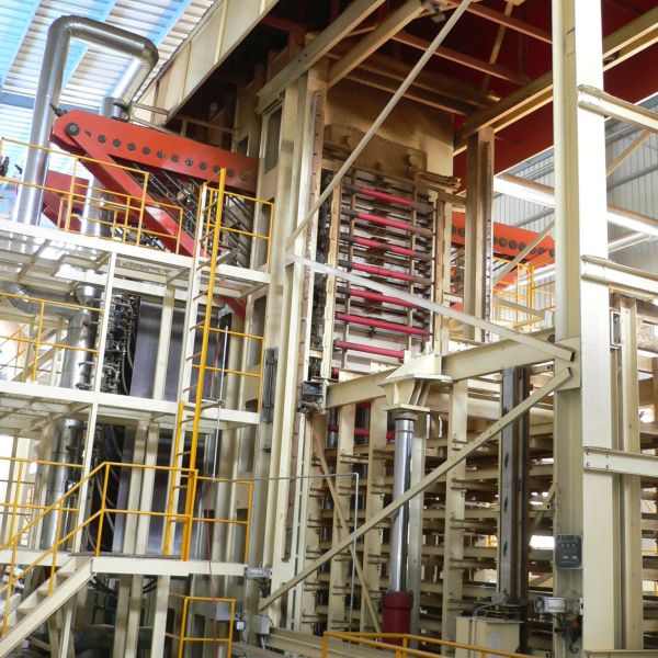 Quality Continuous Pre Press MDF HDF OSB Particle Board Line for sale