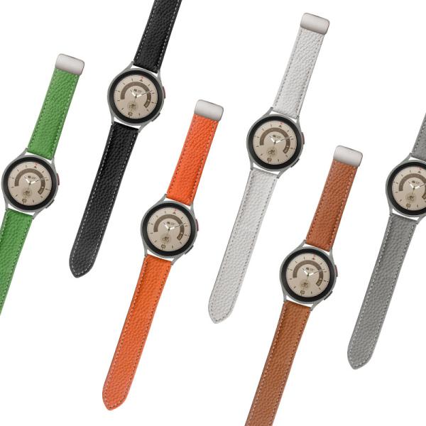 Quality 9 Colors Metal Folding Magnetic Buckle Watch Strap for Samsung Watch Series for sale
