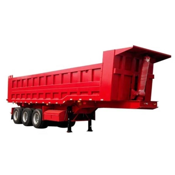 Quality 3 Axle Hydraulic Tipper Truck Dumper Trailer ABS Anti-lock Braking System for sale