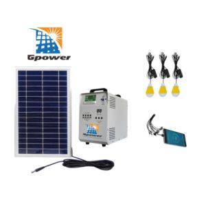 Quality TUV 95% Efficiency Portable Solar Panel Kit Solar Home Lighting System for sale