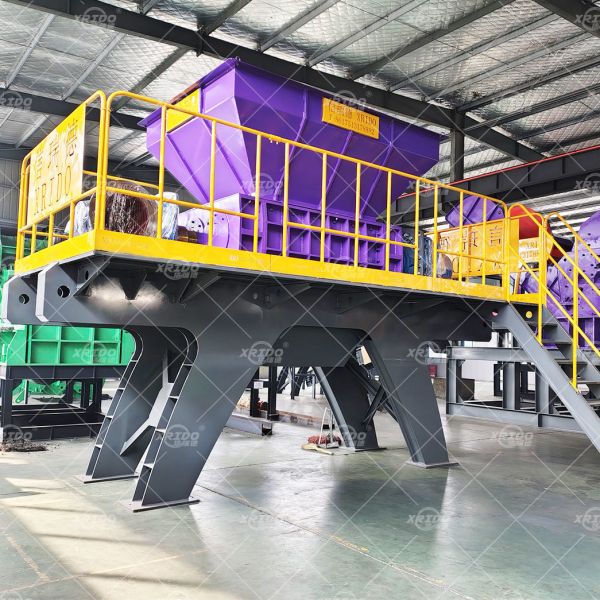 Quality Stainless Steel Copper Metal Recycling Shredder Heavy Duty Metal Shredder Machine for sale