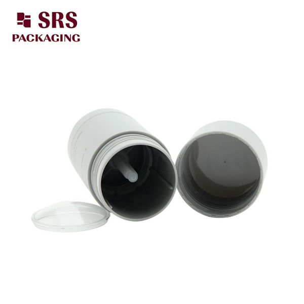 Quality SRS high quality injection gray color plastic deo stick container empty for sale