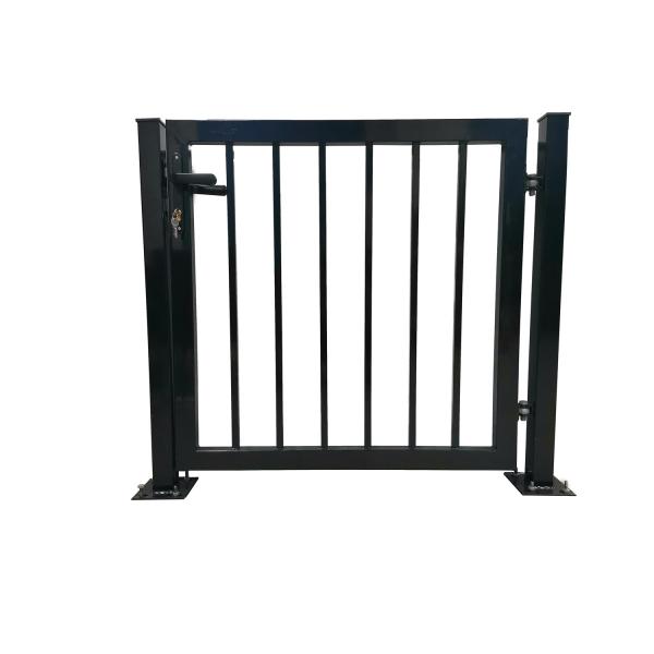 Quality Stainless Steel Wrought Iron Metal Fence Gate For House for sale