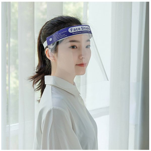 Quality Eco Friendly Adjustable Clear Plastic Full Face Shield for sale