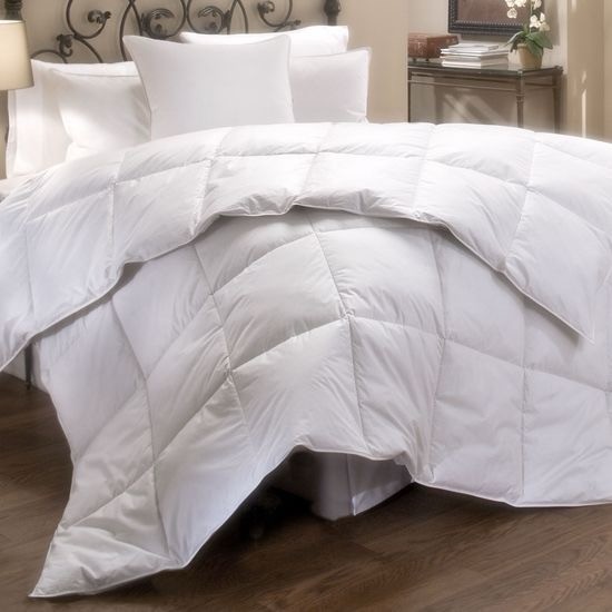 Quality 100% Cotton Down Proof Fabric 80% White Duck Down Duvet Hotel Quilt for sale
