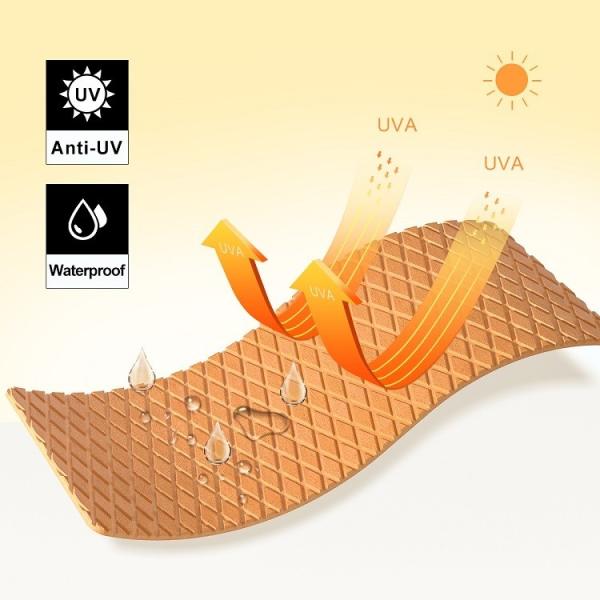 Quality WOOWAVE 4 Pack Non-Slip Traction Pad EVA Anti-Slip Foam Pads Deck Grip Mat with for sale