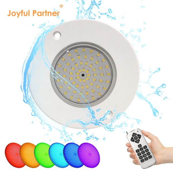 Quality 6W LED PAR56 Pool Light Ultra Thin PC Material Wall Mounted For Swimming Pool for sale