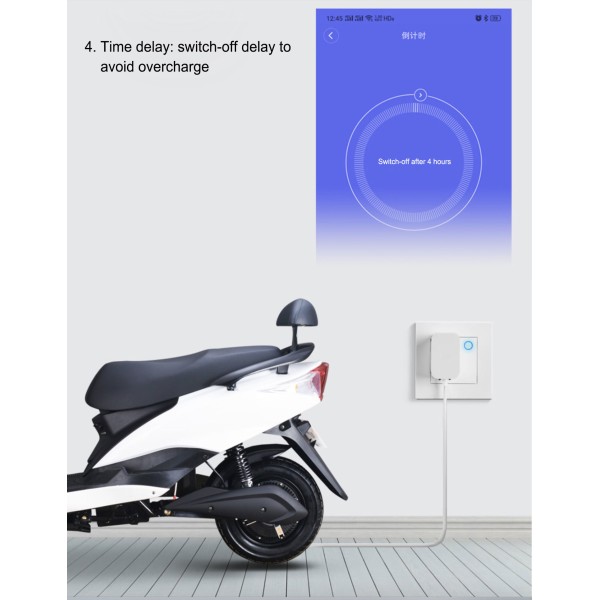 Quality 13A Tuya Timer Wall Socket 3500W Voice Activated Power Outlet for sale