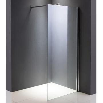 Quality 8mm Sliding Glass Shower Doors Chrome Adjustable Frame 900x2000mm for sale