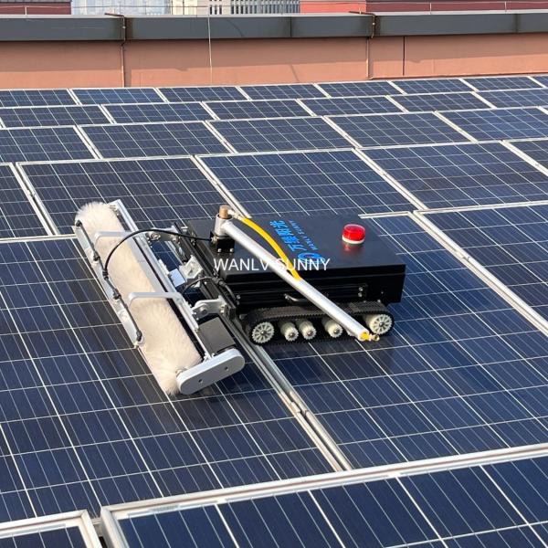 Quality 1100 mm Cleaning Width Smart Cleaning Robot for Solar Panels and Photovoltaic for sale