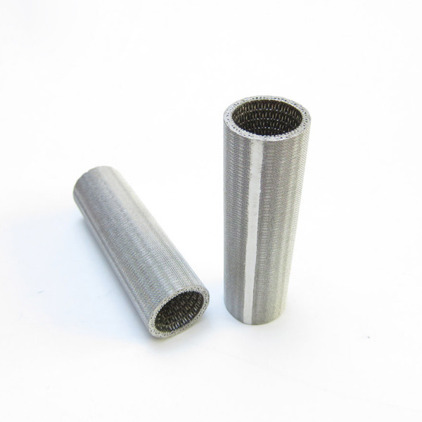 Quality 316L SS Sintered Filter Element Chemical Filter Tube 1-300um Micron for sale
