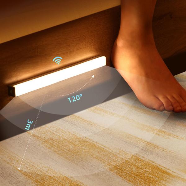 Quality 450MAH 7.2W Motion Sensor Wireless LED Night Lights For Bedroom Staircase for sale