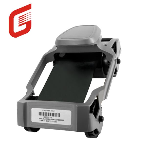 Quality Compatible Black Ribbon for Zebra ZC100 ZC150 ZC300 ZC350 Card Printer 800300 for sale