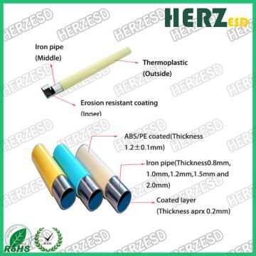 Quality Assemble Lab Furniture ABS Coated Pipe , Lean Pipe System With Full Set Joint for sale