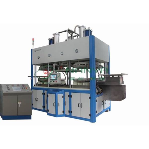 Quality Automatic Paper Pulp Molding Dish Tray  / Tableware Making Machine 1500Pcs Per Hour for sale
