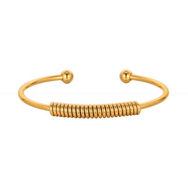 Quality Gold Stainless Steel Cuff Bracelets For Women Mom Wife Valentine Mothers Day Gift for sale