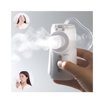 Quality Asthma 3μm Portable Mesh Nebuliser Dual Channel Modes Cough Inhaler Machine for sale
