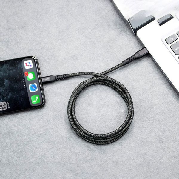 Quality MFI 6Ft Type C To Lightning Cable Nylon Braded For Apple IPhone IPad MacBook for sale